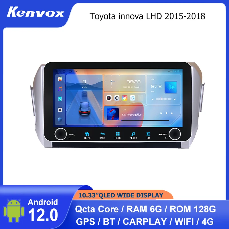 10-33-WIDE-QLED-2-din-Android-Car-radio-For-Toyota-innova-LHD-2015-2018 ...