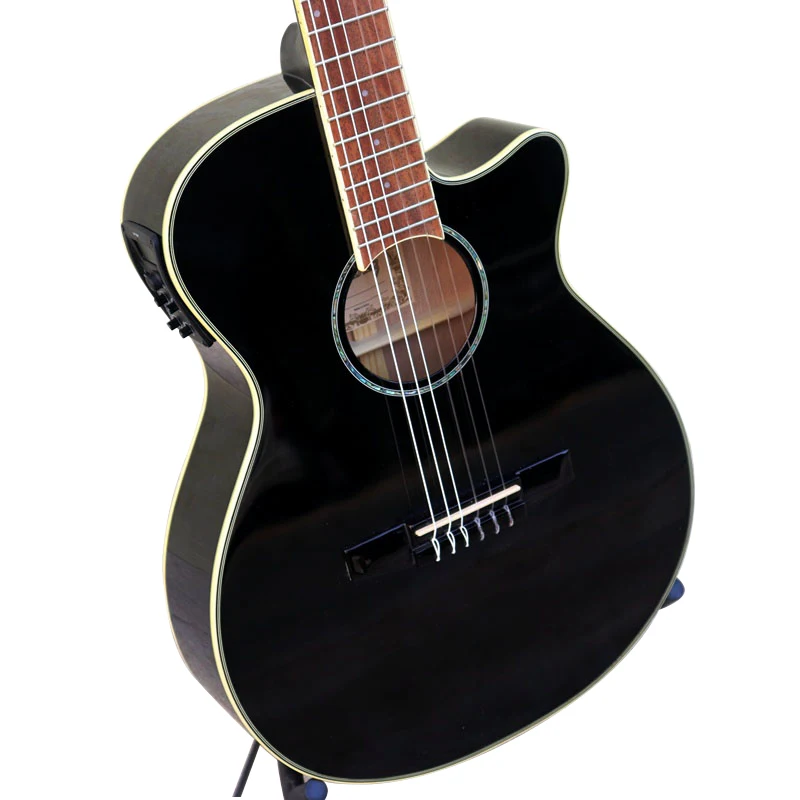 Nylon String Classical Guitar 40 Inch Laminated Spruce Wood Guitar ...