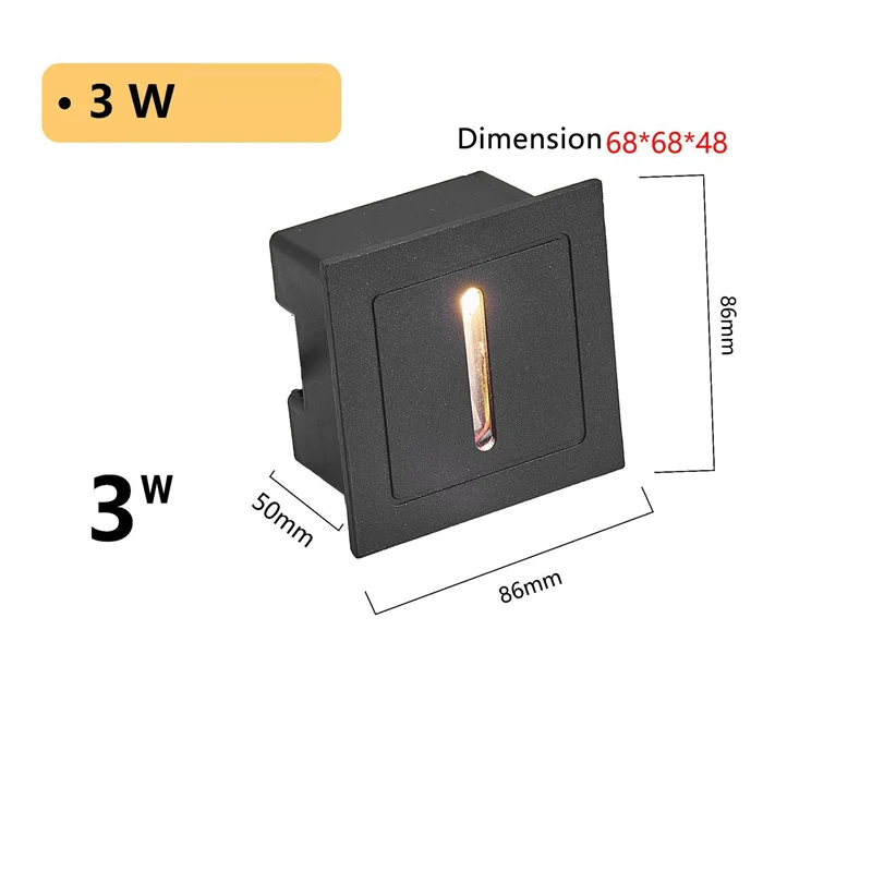 3W-5W-wall-light-underground-waterproof-led-step-stair-light-outdoor ...
