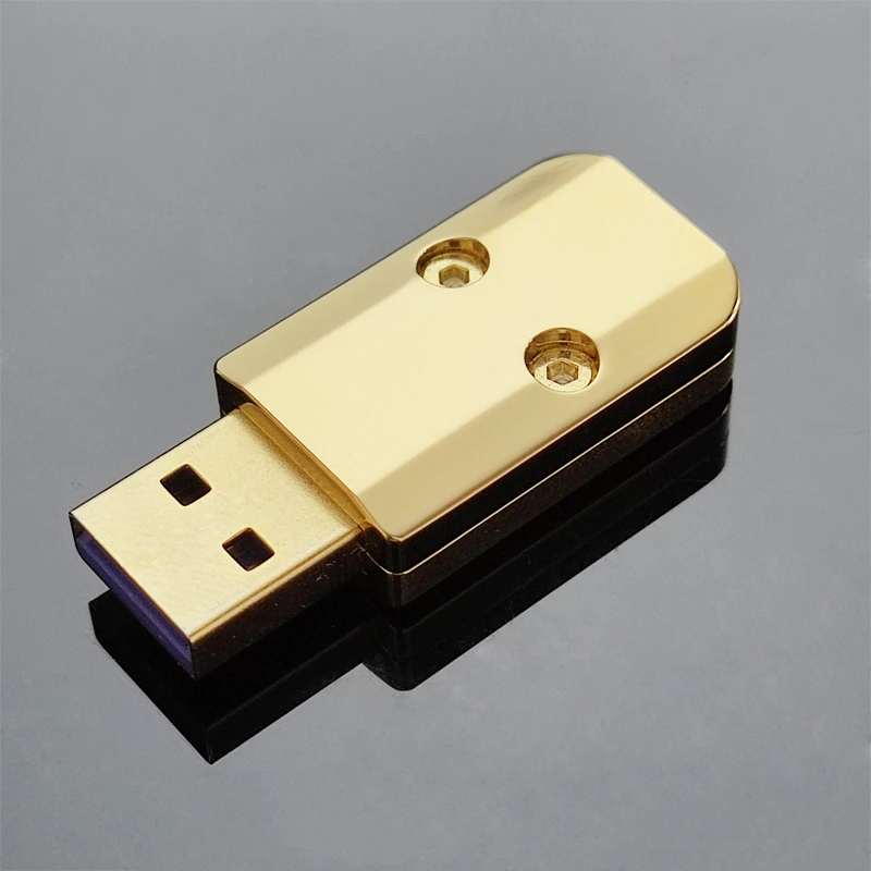 Silver Gold Plated Cable | Usb Male Shell Metal | Usb Cable Housing ...