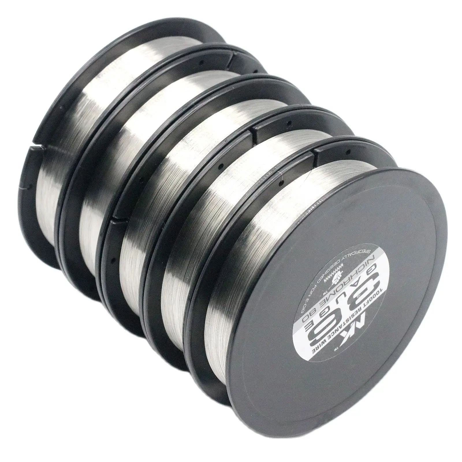 NK Ni80 Wire Roll 100 500 1000 Feet AWG Gauge 24 25 26 27 28 29 30 31 ...