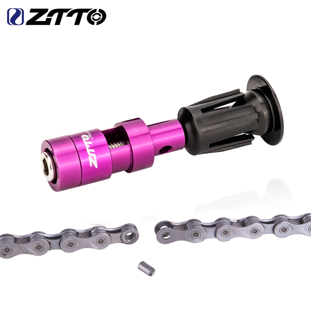 ZTTO-Bicycle-Chain-Cutter-Handle-Bar-End-Hidden-CNC-Fast-Repair-Kit-MTB ...