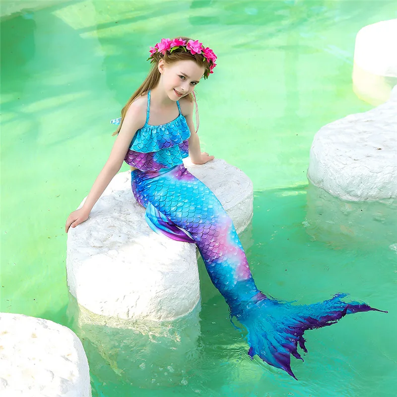 Girls Mermaid Halloween Costume