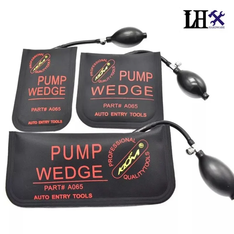 3Pcs-Set-Pump-Wedge-Locksmith-Tool-Auto-Air-Wedge-Lock-Pick-Open-Car ...