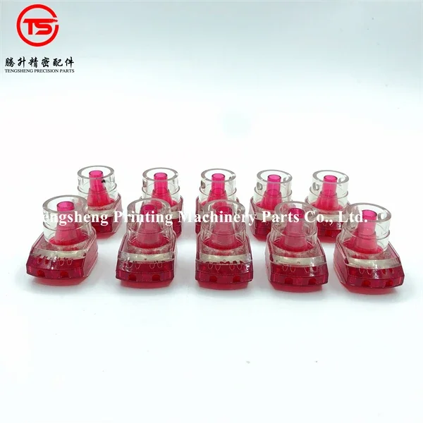 10 PCS Red Powder Nozzle Inner Diameter 17MM all Heidelberg Roland KBA ...