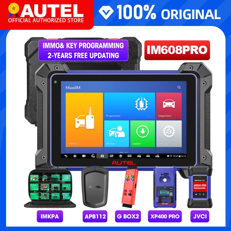 Autel 풀 키 프로그래머 자동차 진단 스캐너, XP400PRO 키 프로그래밍 도구, J2534 업데이트 IM508Pro ...