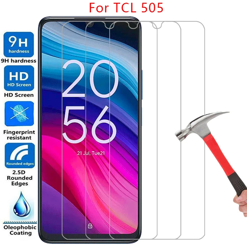 phone case for tcl 505 screen protector tempered glass on tcl505 back ...