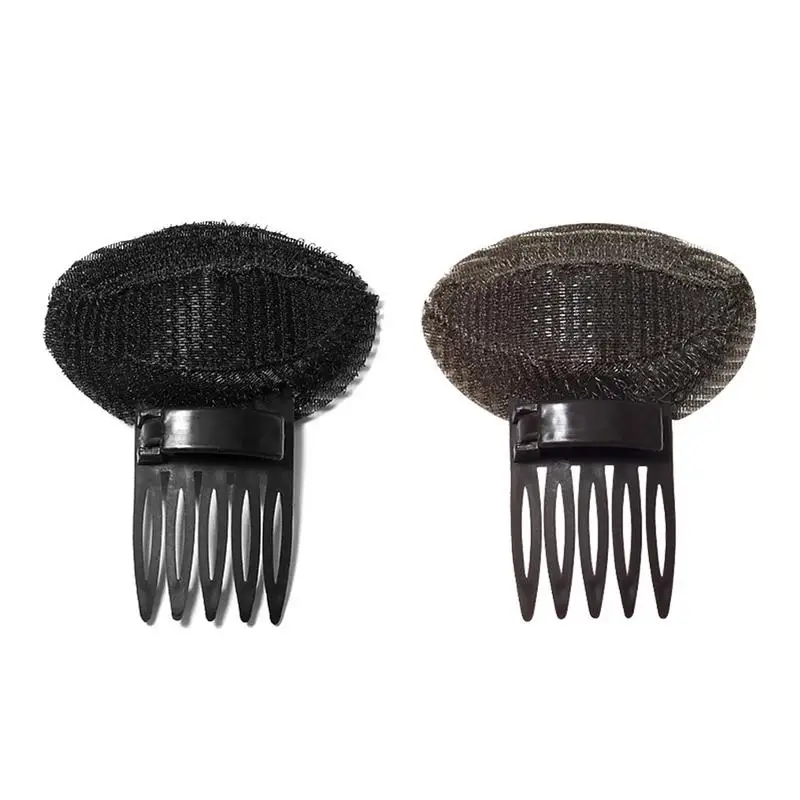 Invisible-Fluffy-Hair-Clip-Hair-Bun-Sponge-Clip-Front-Hair-Base-Hair ...