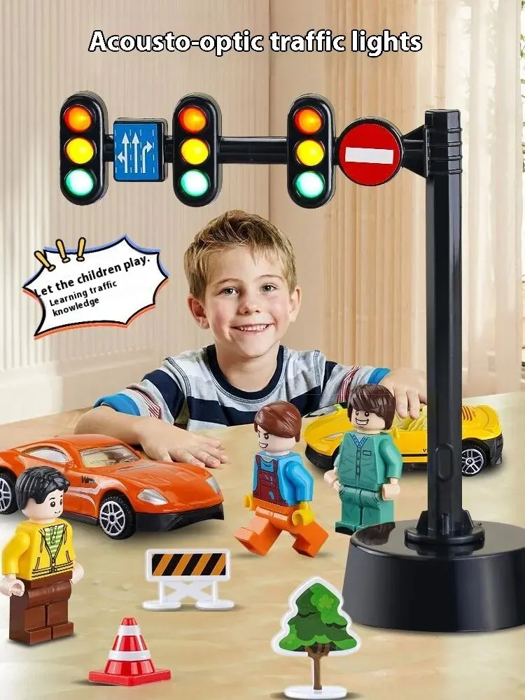 Educational-Fun-Road-Traffic-Light-Toy-Model-with-Realistic-Sound-Light ...