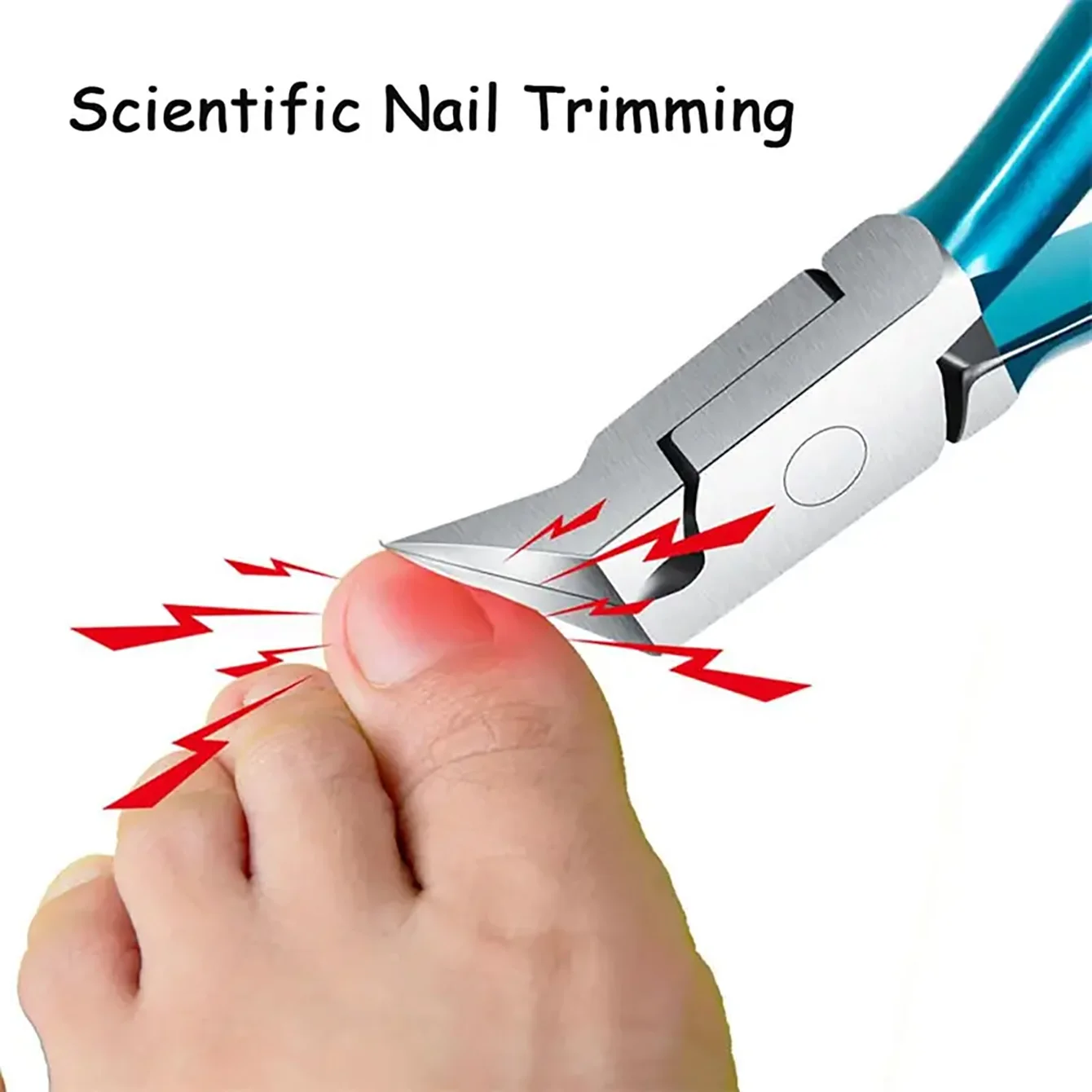 Professional Nail Clipper Cuticle Nippers For Paronychia Stainless ...