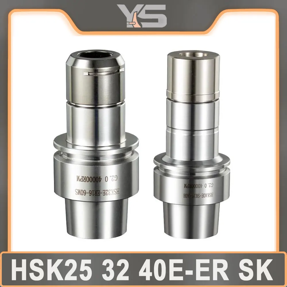 HSK25E HSK32E HSK40E HSK50E HSK50A ER11 ER16 ER20 ER25 SK10 SK16 Tool Holder Stainless Steel ...