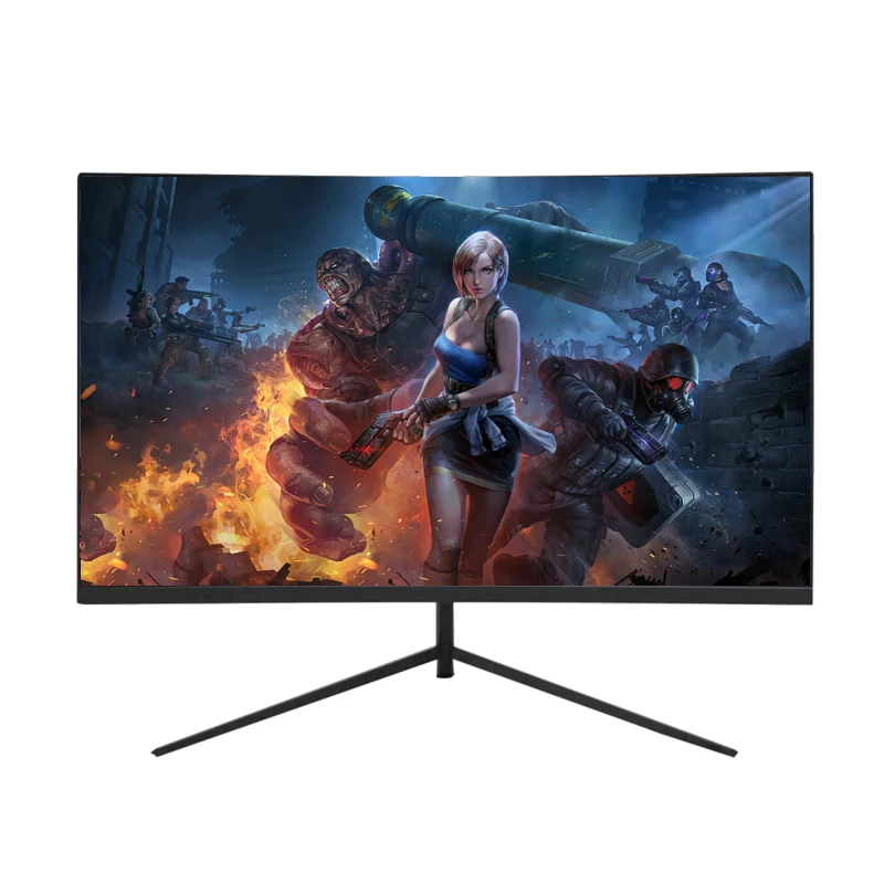 IPS MVA 27 Inch 1k 2k 4k 60hz 144hz 165hz Gaming Monitor Curved Flat ...