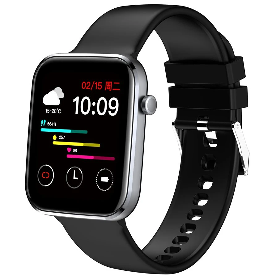 Smart Watch Women Men Alloy Frame Smartwatch Waterproof Heart Rate ...