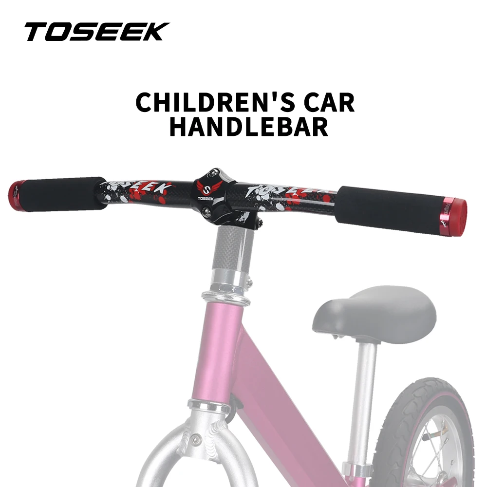 TOSEEK-Full-Carbon-Handlebar-25-4mm-Balance-Slide-Scooter-Push-Bike ...
