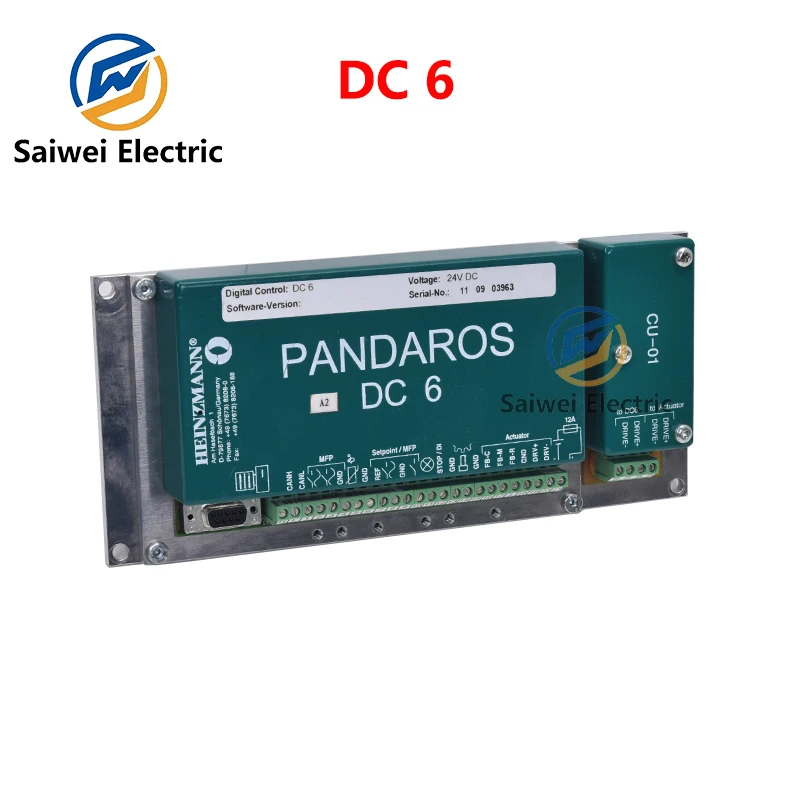 Heinzmann Pandaros DC6 Módulo de velocidad del generador， controlador ...