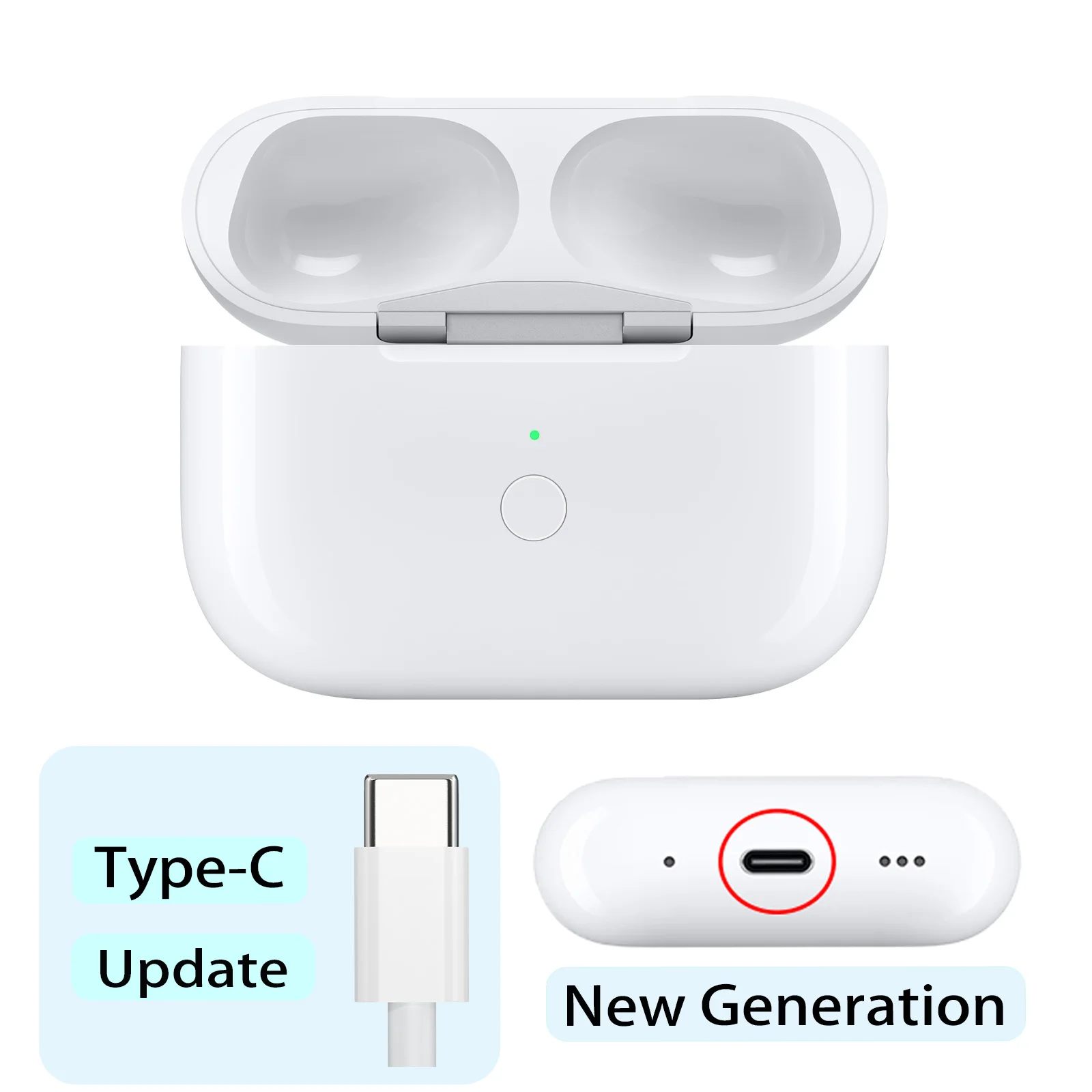 Replacement-Original-Wireless-Charging-Box-Type-C-Interface-680mAh ...