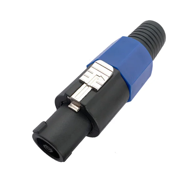 Speaker Connector Locking Plug and Socket 4 Pin Male Docking connector ...