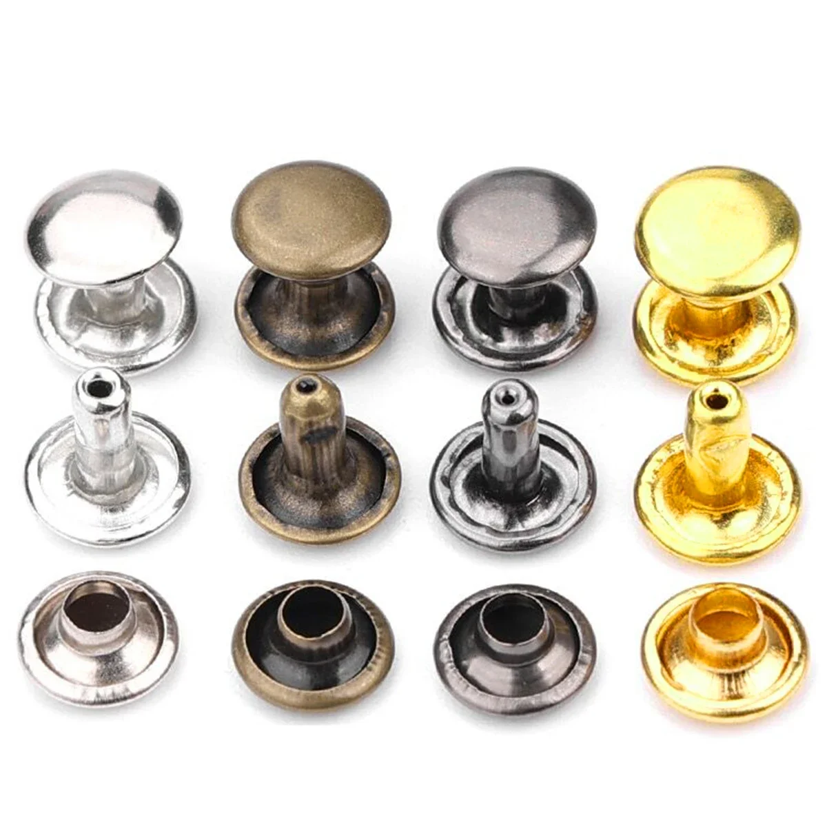 100sets-6mm-8mm-Metal-Double-Cap-Rivets-Studs-Round-Rivet-for-Leather ...