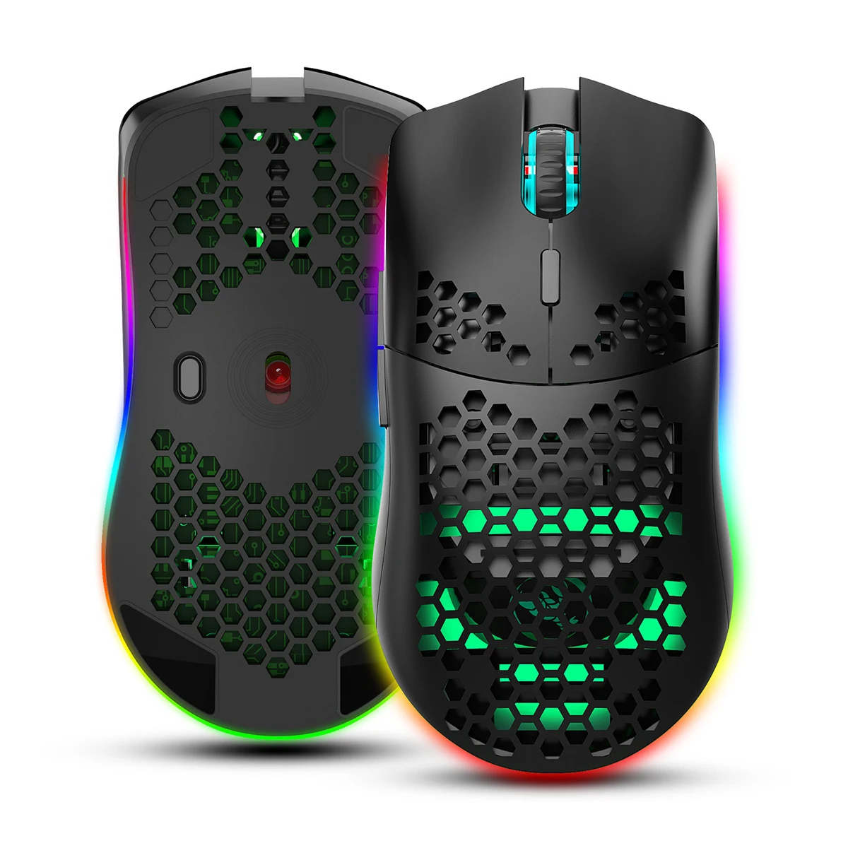Dual-Mode-Wireless-Gaming-Mouse-Cellular-Shell-Side-Keys-Bluetooth ...
