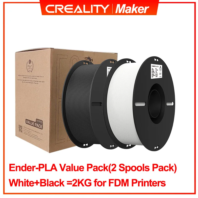 CREALITY-High-Quality-2KG-White-Block-Color-Ender-PLA-Value-Pack-2 ...