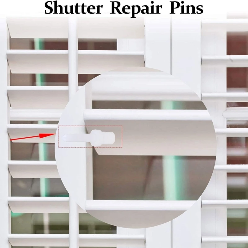 20Pieces Plantation Shutter Replacement Repair Pins Window Tools ...