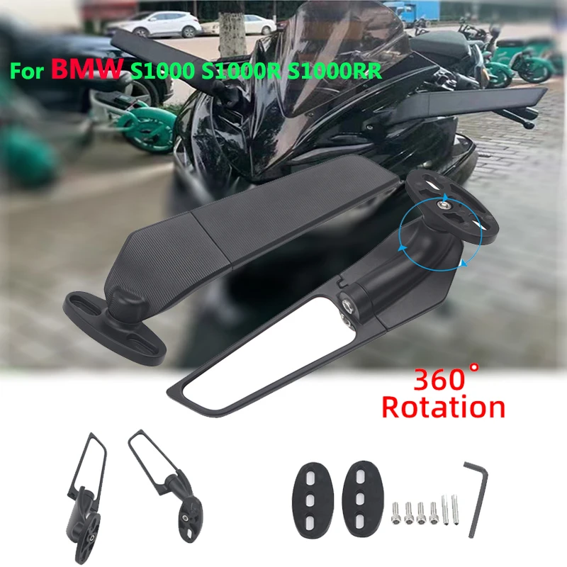 Rearview Mirror For BMW S1000 S1000R S1000RR Retrovisor bmw f800 Side ...