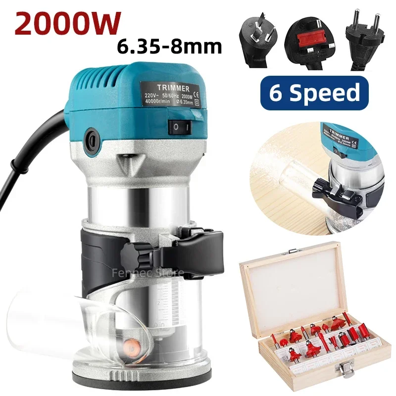 800W-2000W-Electric-Trimmer-Router-Woodworking-Laminate-Engraving ...