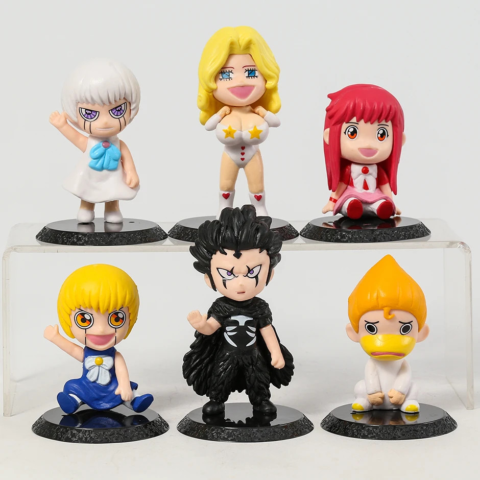 6pcs/set Zatch Bell Zeon Brago Kanchome Cute Version Anime Cartoon ...