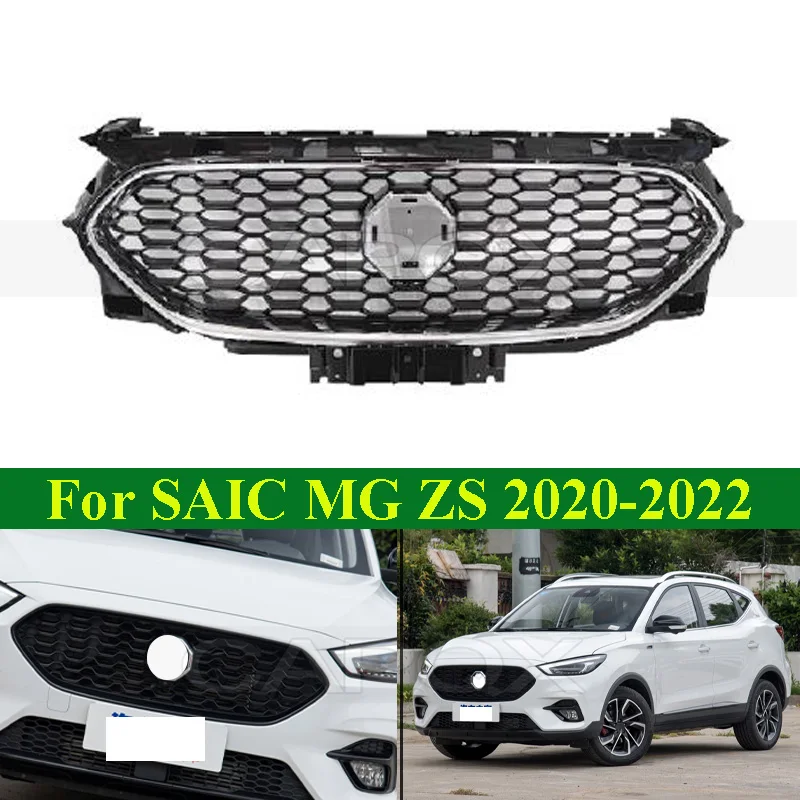 CAPQX-Front-Bumper-Grill-Mask-Radiator-Grille-For-SAIC-MG-ZS-MGZS-2020 ...