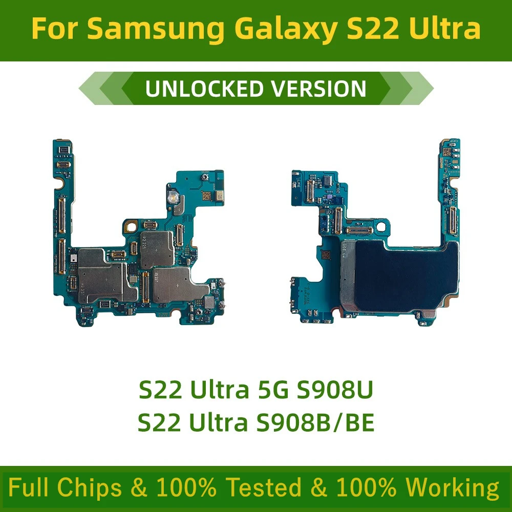 Fully-Tested-Unlocked-For-Samsung-Galaxy-S22-Ultra-5G-S908E-S908B-S908U ...