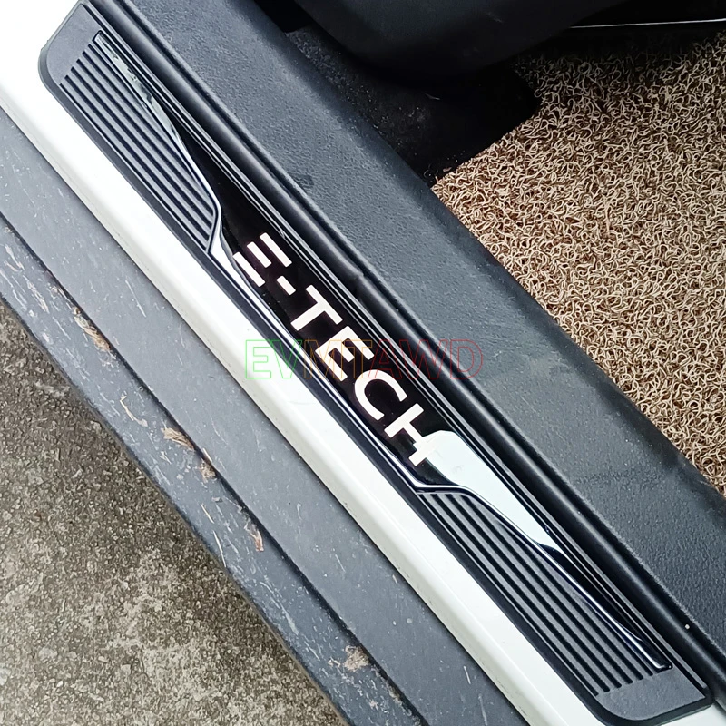 For Renault MEGANE CAPTUR KAPTUR CLIO E-TECH 2023 Stainless Car Door Sill Scuff Plate Guard ...