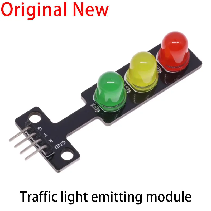 Mini-5V-Traffic-Light-LED-Display-Module-for-Arduino-Red-Yellow-Green ...