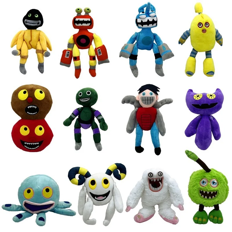 1pcs 20-30cm My Singing Monsters Wubbox Plush Toy My Singing Monsters ...