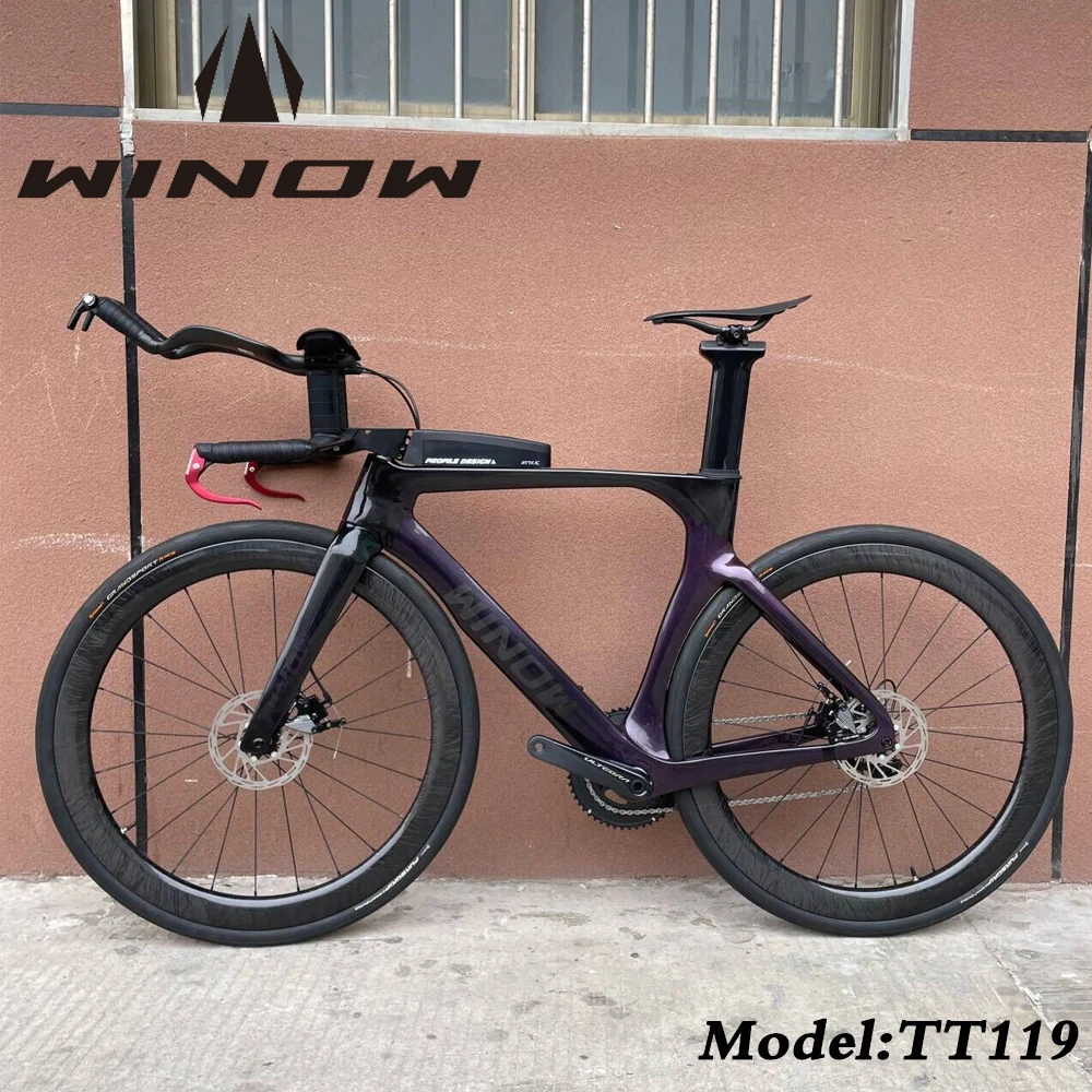 Winowsports-Carbon-Time-Trial-Triathlon-Complete-Bike-Model-TT119-Disc ...