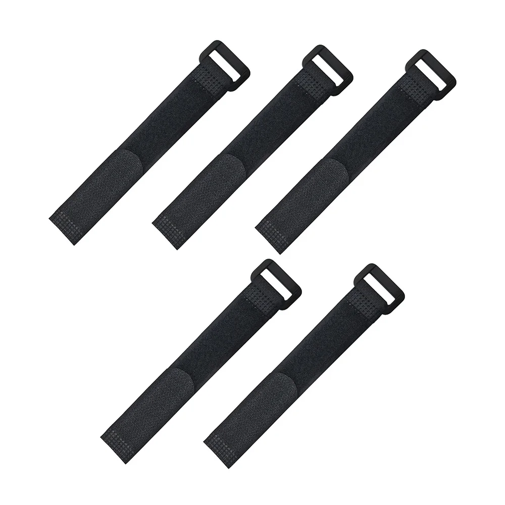 5PCS Fishing Rod Strapping Wrap Band Suspender Fastener Hook Loop Ties ...
