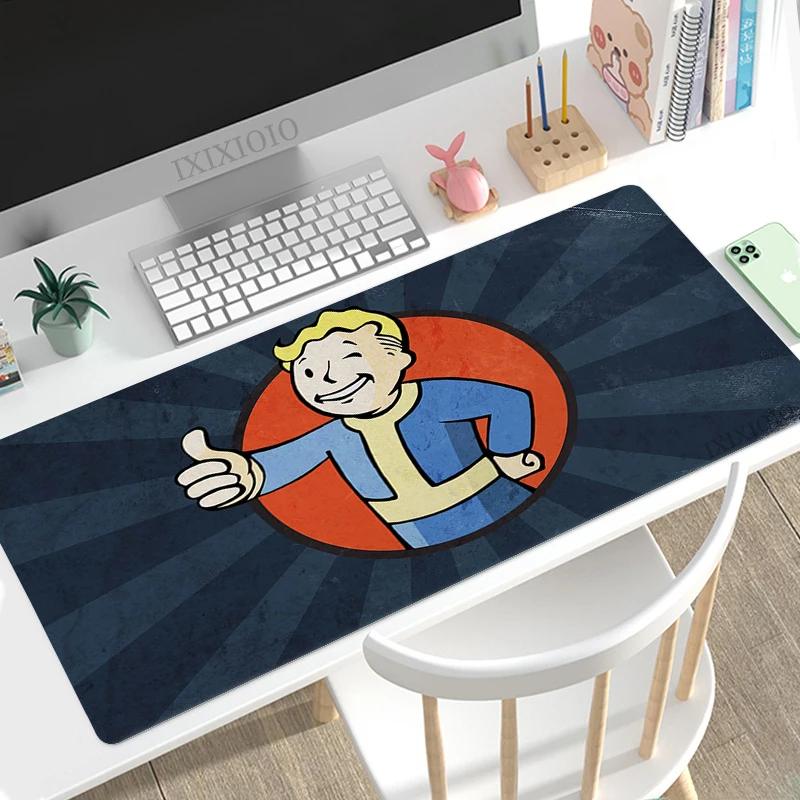 Fallout Mouse Pad Gamer Xl Large Home Computer Hd Mousepad Xxl Natural ...