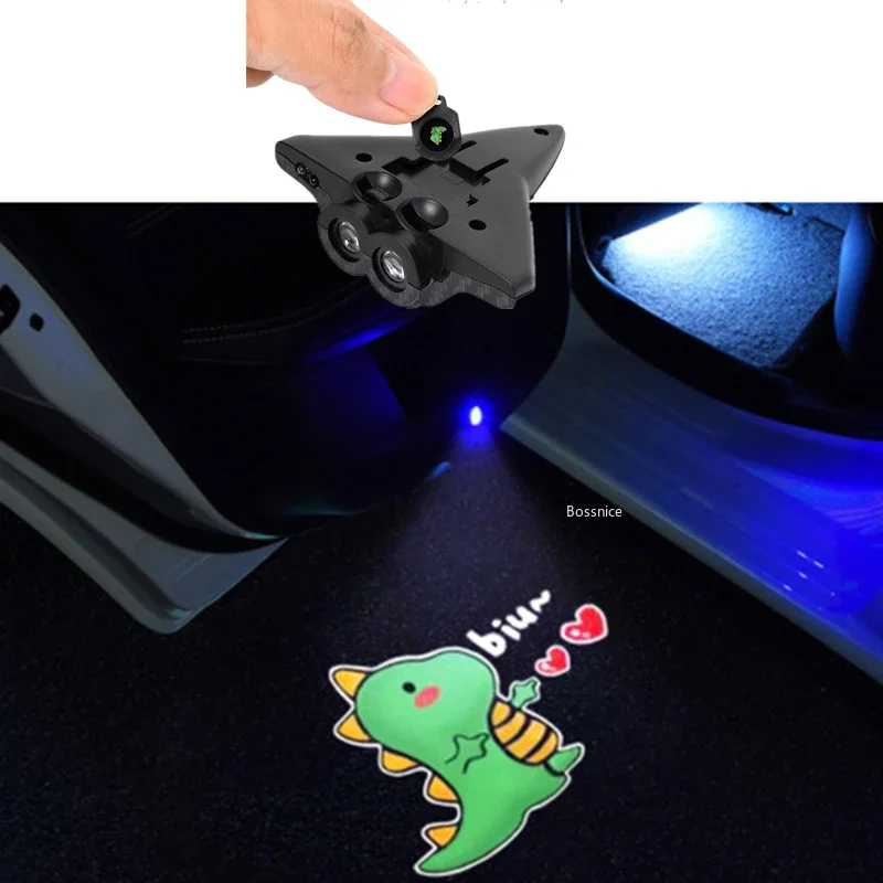Led-Car-Door-Welcome-Laser-Projector-Logo-Ghost-Shadow-Lights-USB ...