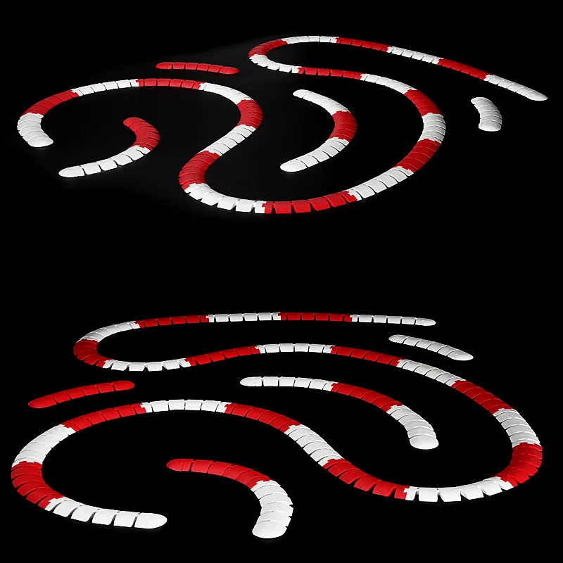 60pcs * EBOYU R968 RC Car Road Cone Indicator Street Sign Decoration ...