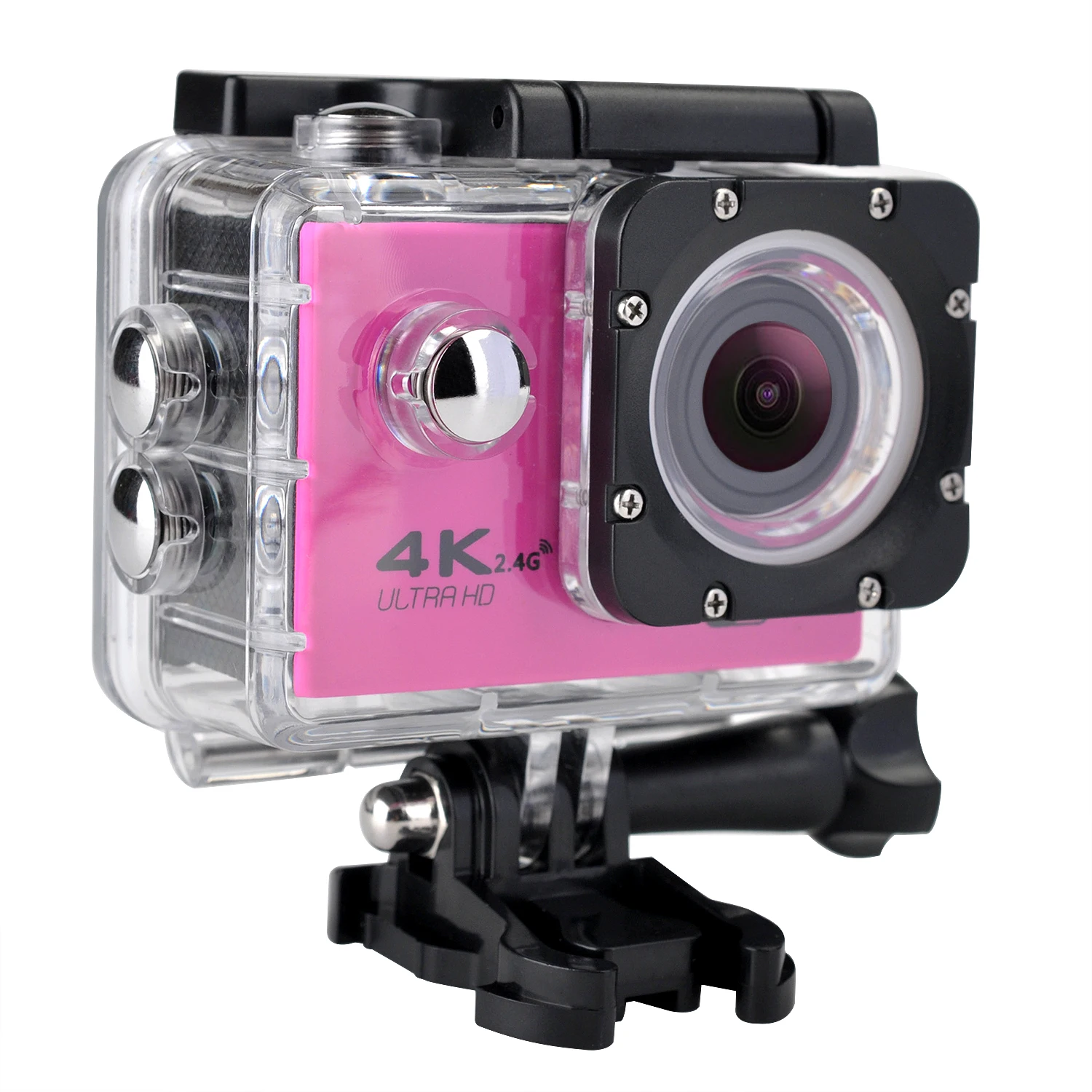 Mini Caméra d'Action 4K Ultra HD,Caméscope WiFi avec Télécommande,16MP ...