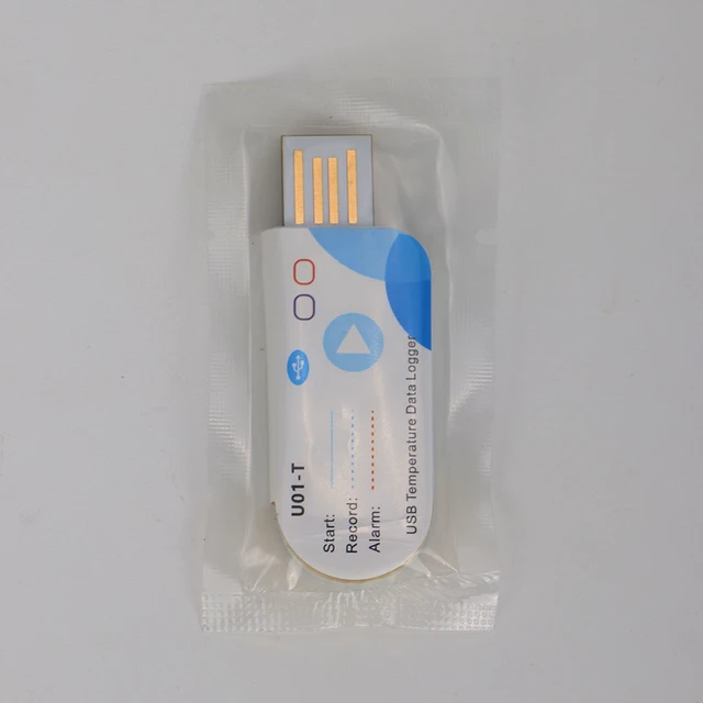 Temperature Logger Disposable Cold Chain USB Temperature Data Logger ...