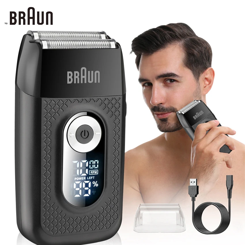 Original-BRAUN-V515-Hair-Removal-Appliances-2-IN-1-Mini-Electric-Shaver ...