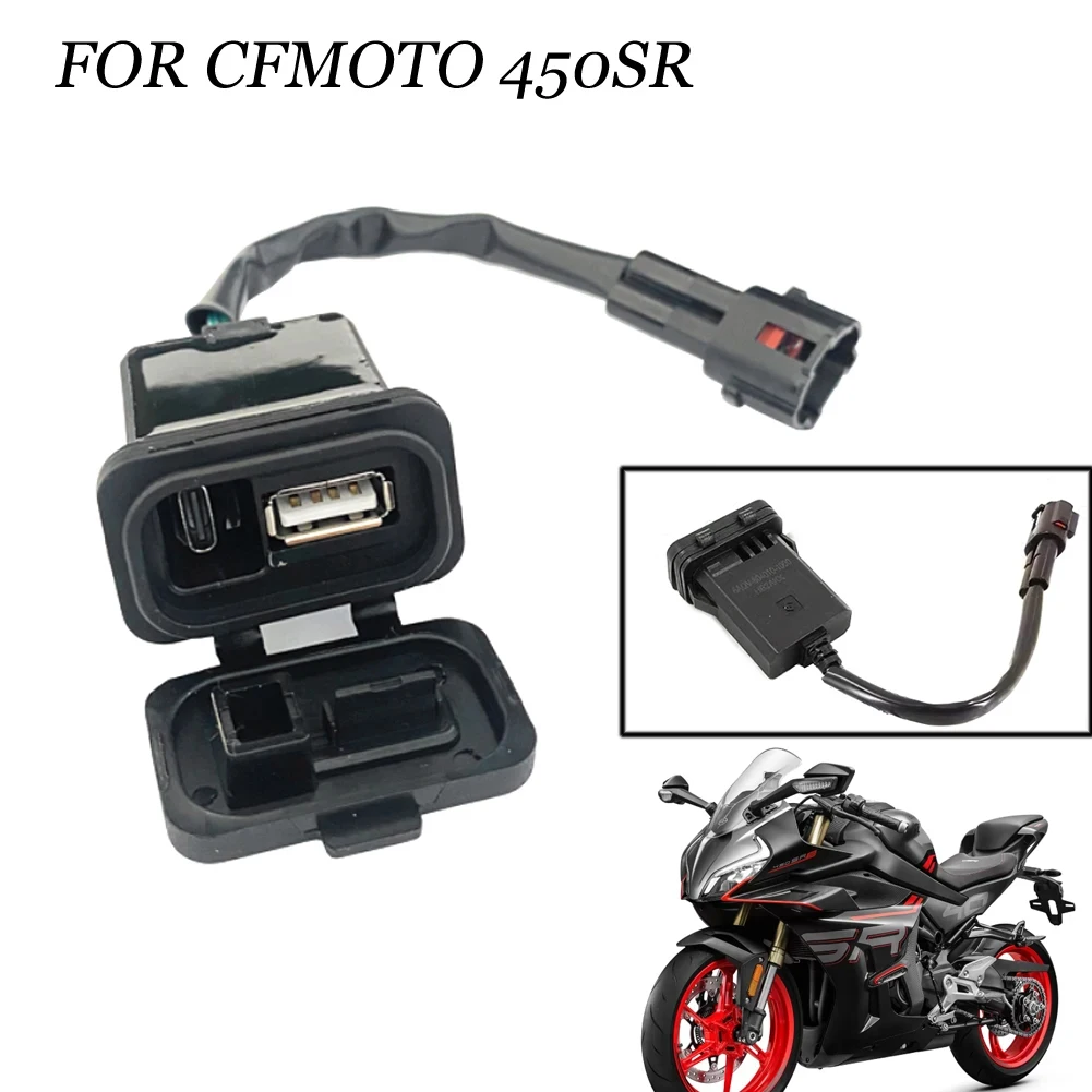 Motorcycle-USB-Power-Transfer-Interface-Socket-Type-C-Impulse-Port ...