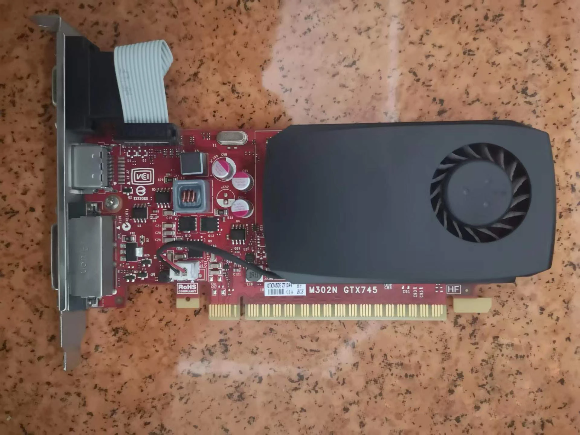 Used For Dell Nvidia Geforce M302n Gtx 745 Gtx745 4gb Gddr3 Video Card ...