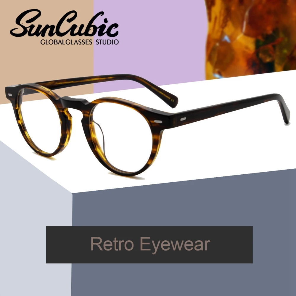 Gregory-Peck-Glasses-Frame-Mens-Optical-Eyeglasses-OV5186-Vintage-Round ...