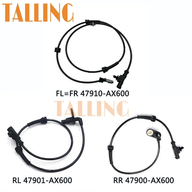Front-Rear-Left-Right-ABS-Wheel-Speed-Sensor-for-Nissan-Note-Micra-2003 ...