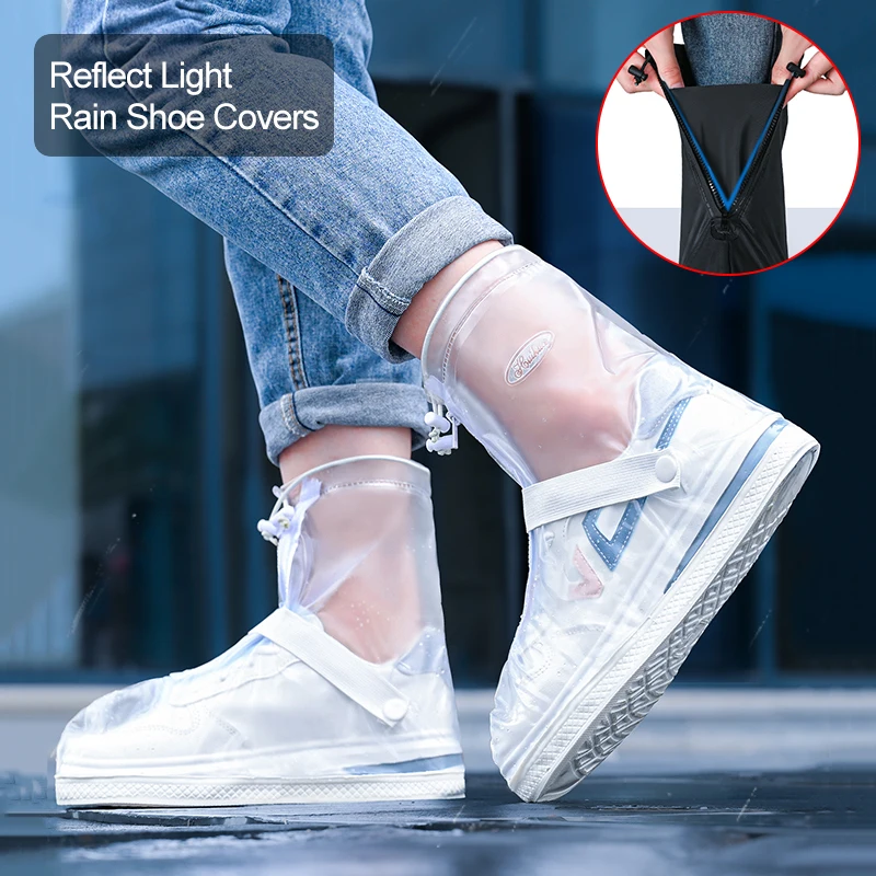 Waterproof Rain Shoes Cover Unisex Shoe Boots Indoor Outdoor Rainy Days ...