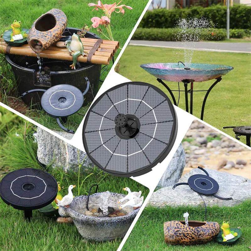 Small Solar Powered Fountains