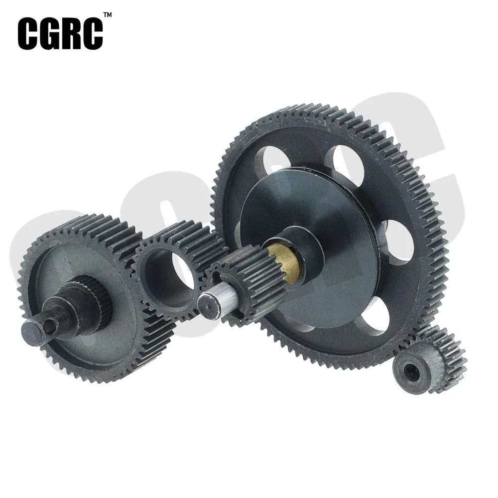Metal-Full-Set-Complete-Gearbox-Transmission-Gear-For-1-10-RC-Crawler ...