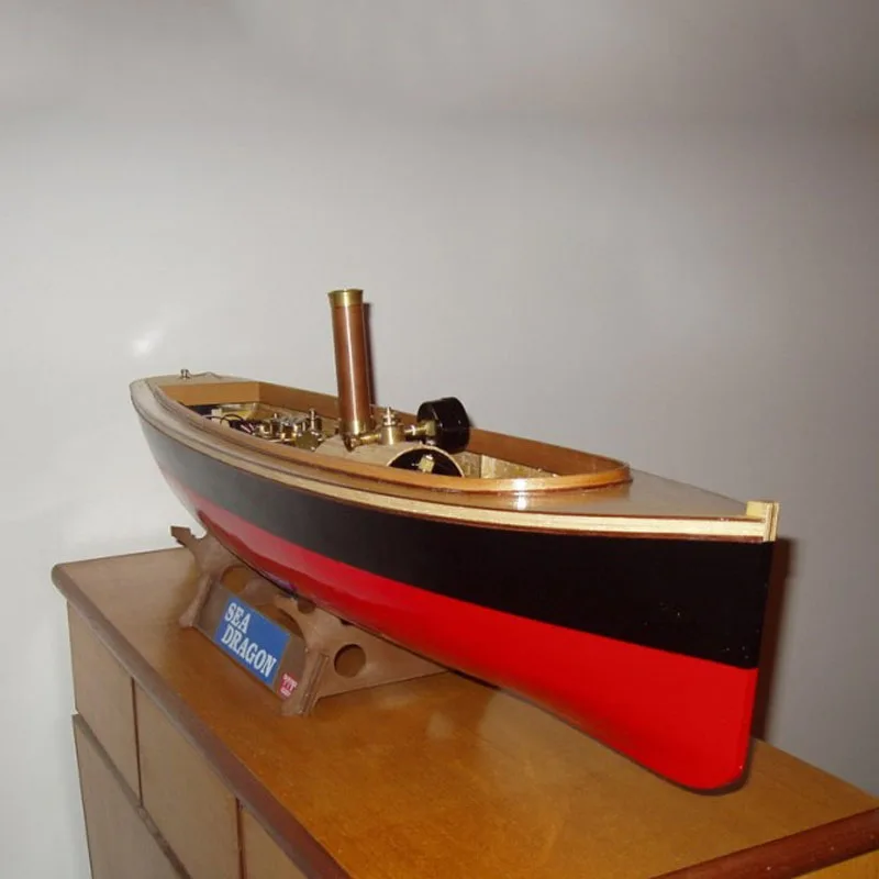 RC-Steam-Power-Ship-Model-Remote-Control-Yacht-Model-Finished-Retro ...