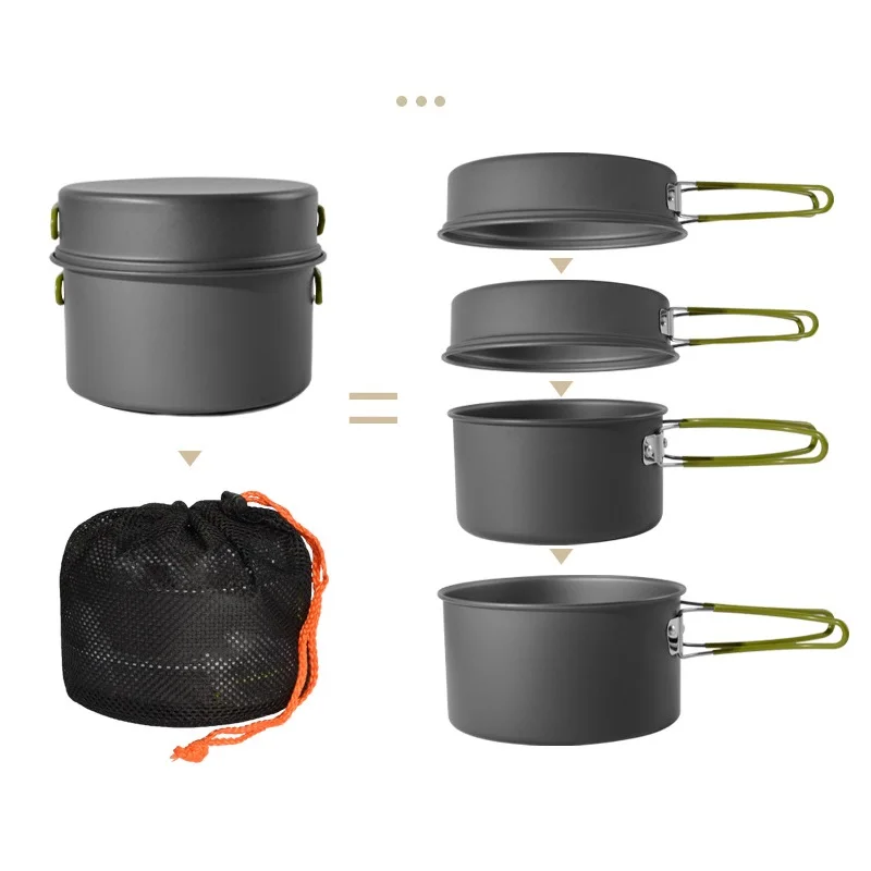 Camping-Cookware-Set-Portable-Outdoor-Cooking-Pots-Frying-Pans-Non ...